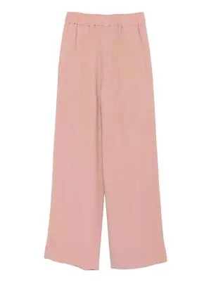 Incotex Pleated Wide Leg Trousers - Pink