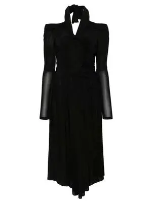 Isabel Marant Étoile Valentine Midi Dress - Black