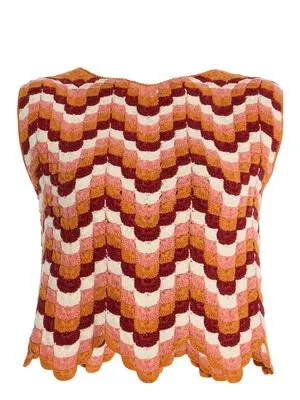 Escvdo Exclusive Riviera Cotton Top - Multi
