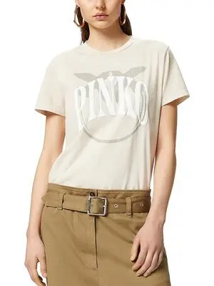 Pinko Start Tee - G. Maroso Beige