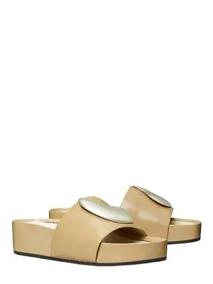 Tory Burch Patos Platform Sandals - Light Jade