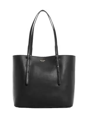 Kate Spade New York Large Leather Tote - Black