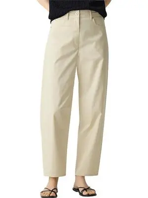 Theory Ankle Pants - Almond