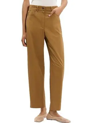 Theory Ankle Pants Bronze