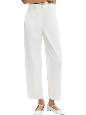Theory Ankle Pants White