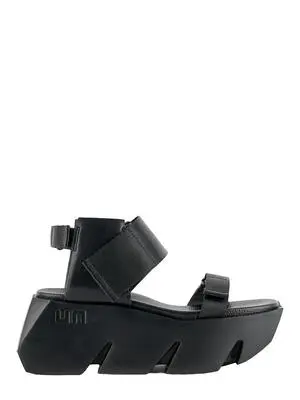 United Nude Bull Run Flatform Sandals Black