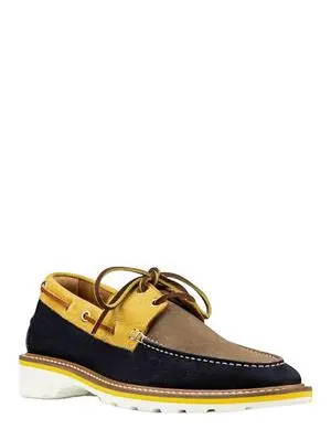DONALD PLINER Dempsey Boat Shoe Navy Multi