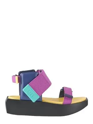 United Nude Wa Puffy Lo Flatform Sandal - Dazzle Mix