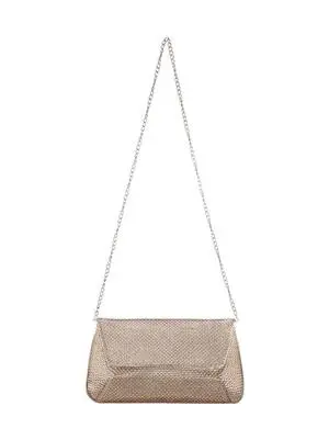 Nina Rommy Crystal Embellished Clutch - Gold