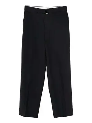 Officine Générale Wide-leg Trousers - Blue