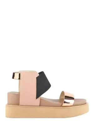 United Nude Rico Flatform Sandal - Cameo Mix