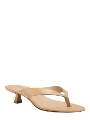 STUART WEITZMAN Rio Kitten Heel Sandal Adobe