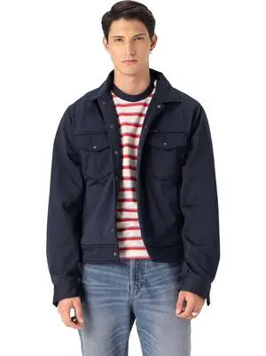 MEMBERS ONLY Soft Shell Shirt Jacket - Navy