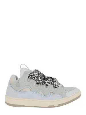 LANVIN Lanvin Lace Up Sneakers Gnawed Blue