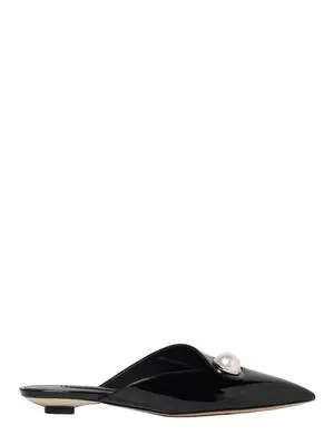 Casadei Pointed Toe Mules Black