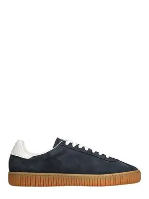 JAK Flow Suede Low-top Trainers - Navy