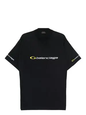 Balenciaga Jersey T-shirt - Black