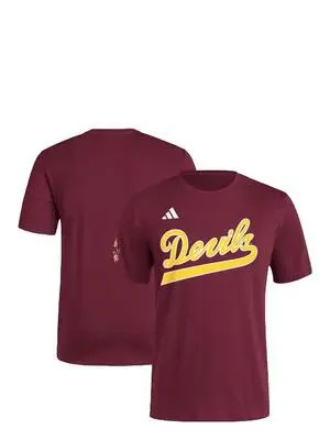 Adidas Arizona State Sun Devils Fresh Wordmark T-shirt - Maroon