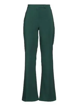 CROCHÈ Flared Twill Pants - Green
