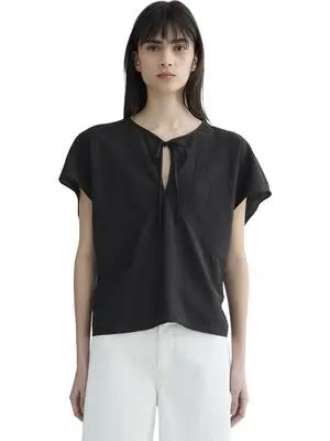 Everlane Keyhole Top - Black