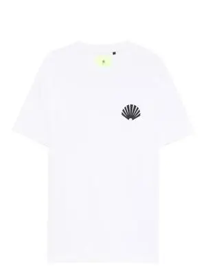 NEW AMSTERDAM SURF ASSOCIATION Logo-print T-shirt - White