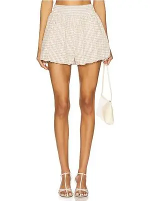 Blanknyc Gingham Bubble Short - Beach Club