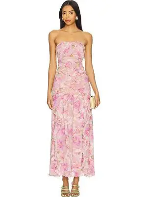 Astr The Label Estefany Dress - Pink Floral