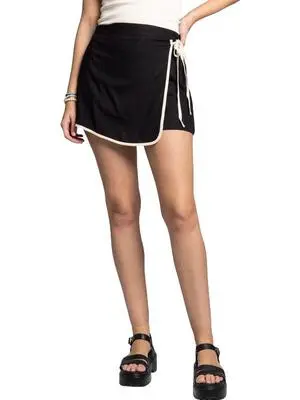 THREAD & SUPPLY Arcadia Skort - Black