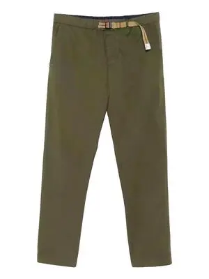 WHITE SAND Tapered Trousers - Green