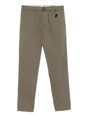 WHITE SAND Tapered Trousers - Green
