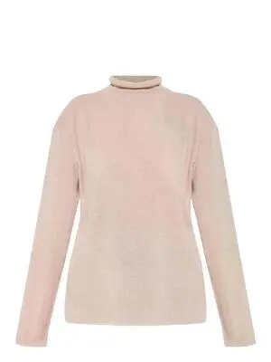 JIL SANDER Cashmere High Neck Sweater - Pink
