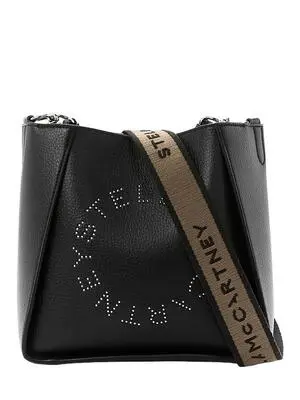 Stella McCartney Logo Crossbody Bag - Black