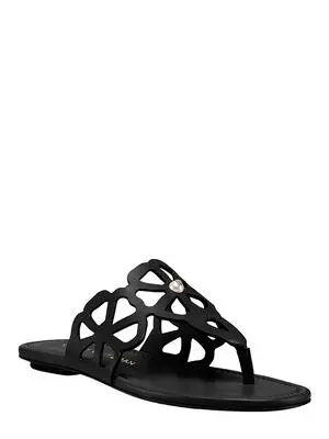 STUART WEITZMAN Jasmine Sandals Black