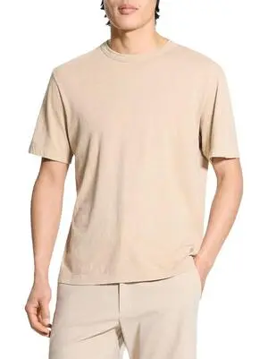 Theory Washed Pima Cotton T-shirt - Chino