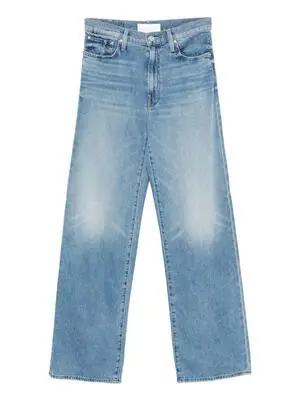 MOTHER The Dodger Sneak Jeans - Clear Blue