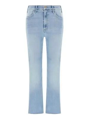 MOTHER The Hustler Ankle Fray Denim Jeans