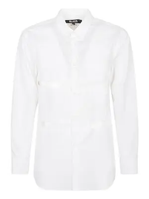 Comme Des Garçons Cotton Overshirt - White