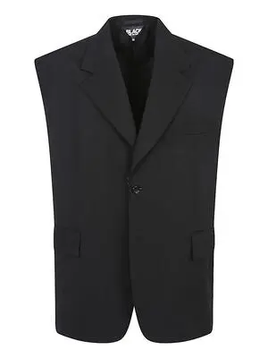 COMME DES GARÇONS Comme Des Garçons Wool Sleeveless Jacket
