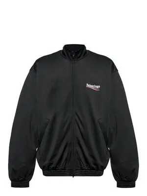 Balenciaga Political Campaign Blouson Jacket - Black