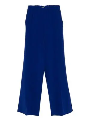 Alberto Biani Cady Elasticated Trousers - Blue