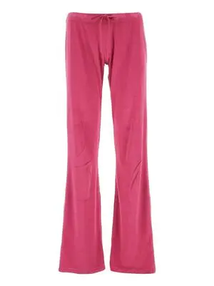 Balenciaga Velvet Trousers - Pink