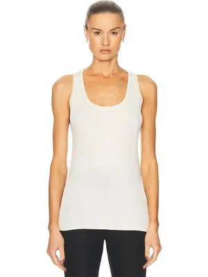 Helmut Lang Twist Tank Top - White