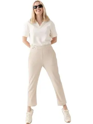 HONORS The Pant With Tuxedo Stripe - Sand