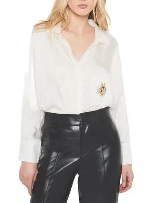 AS By DF Corazon Blouse - White
