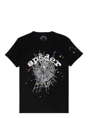 SP5DER Og Web V2 Baby Tee - Black