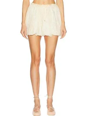 Chloé Ruffled Short - Whisper White