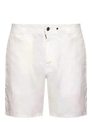 Rag & Bone Linen Above-knee Shorts - Neutrals