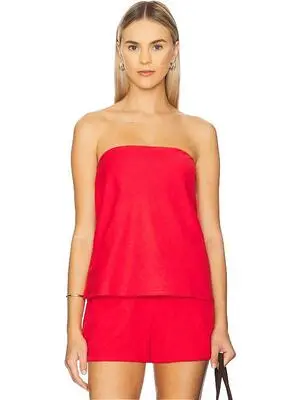 Beach Riot Celeste Sleeveless Top - Red