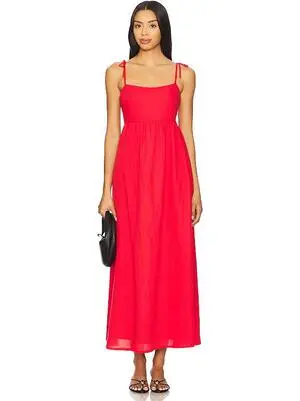 Beach Riot Valory Maxi Dress - Red