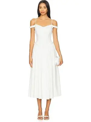 Astr The Label Elvinia Dress - White